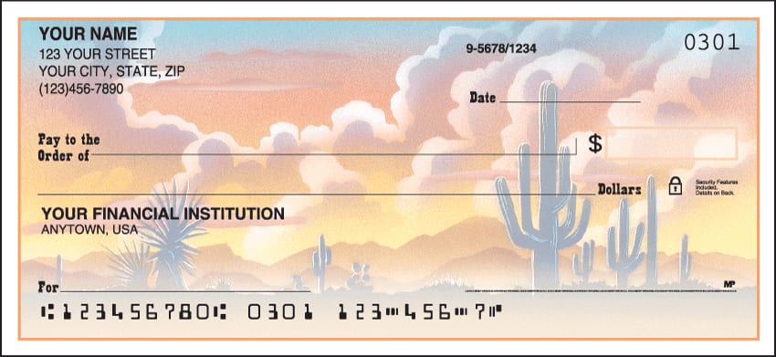 Western Country Checks - 2nd Box Only 10¢ | Check Gallery